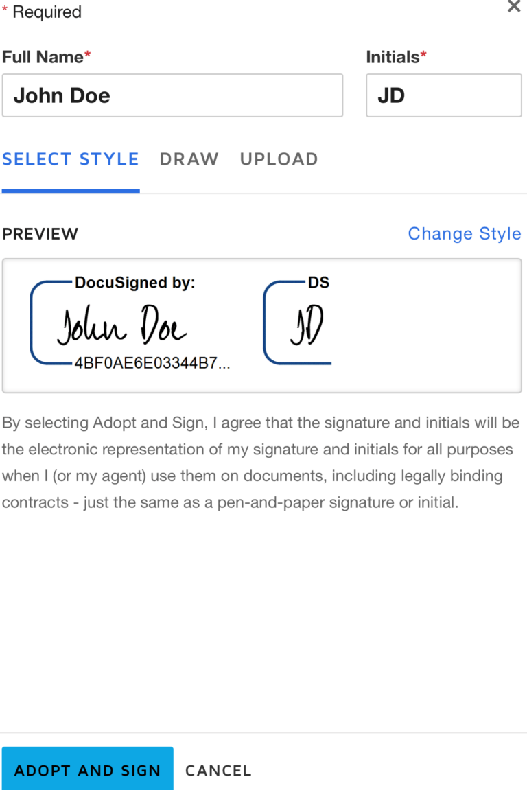 DocuSign – Help with Signing | First National Bank Bemidji